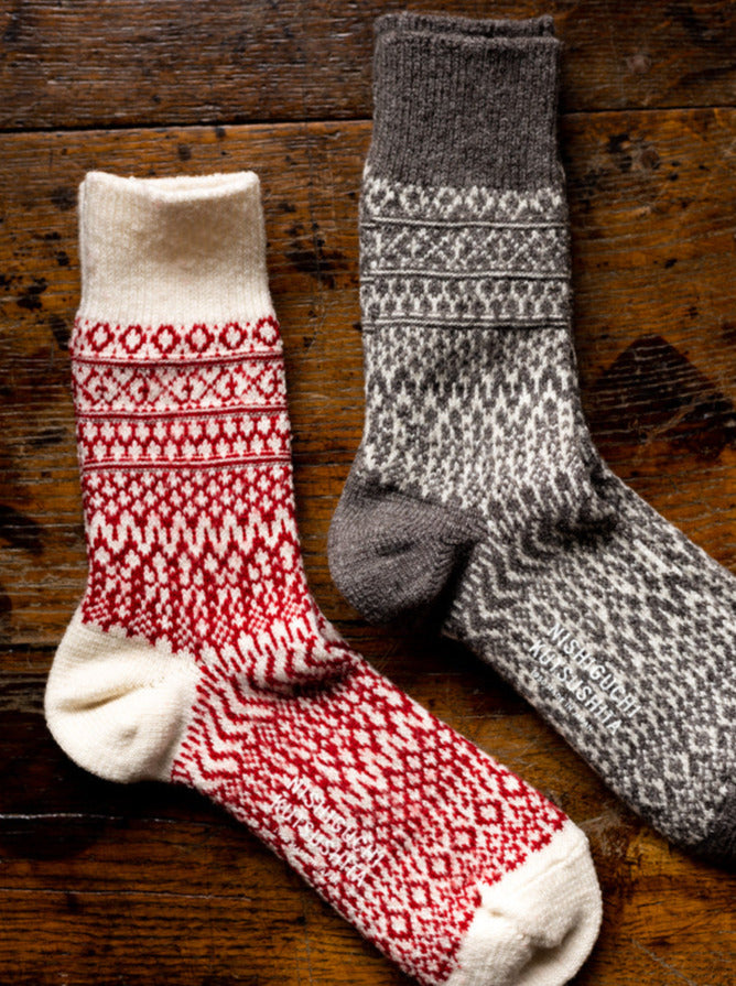 Japanese Wool Jaquard Sock – Est Australia Pty Ltd