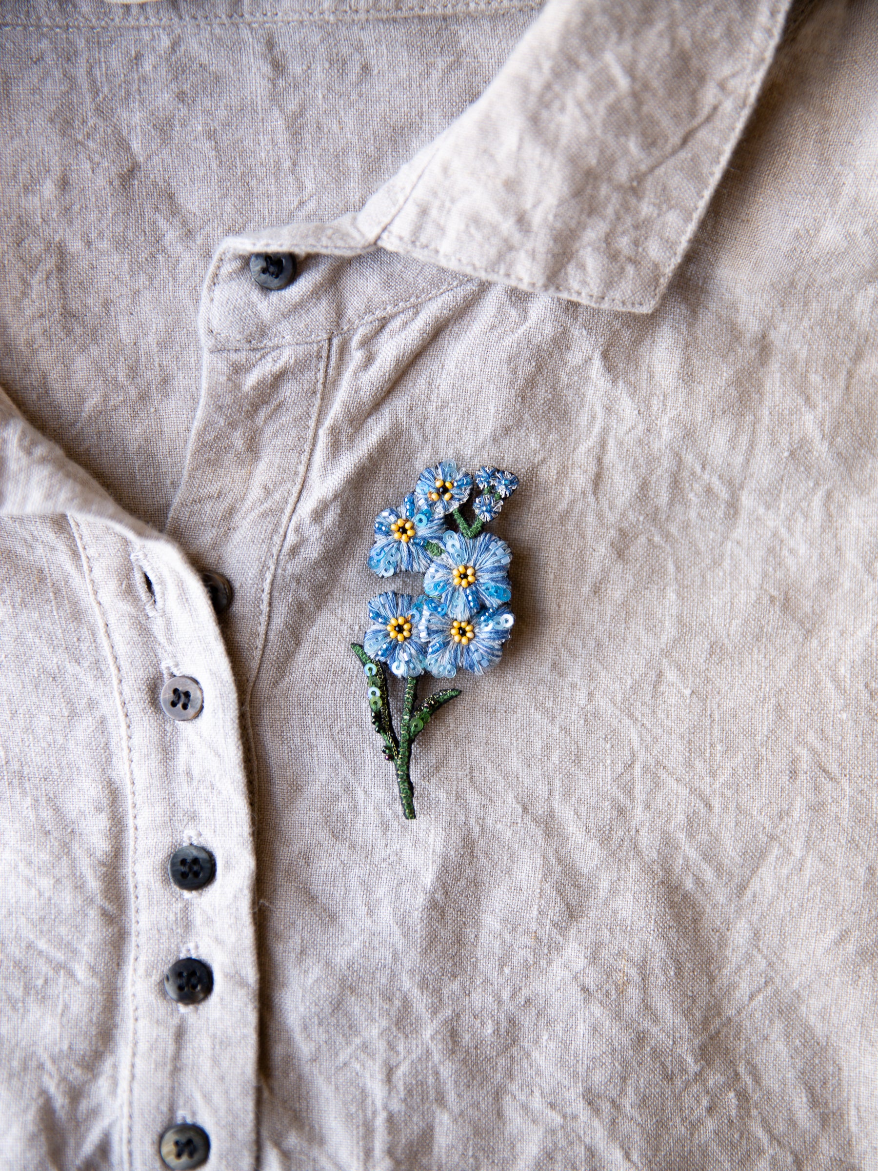 Hand Embroidered Pins (Assorted) – Est Australia Pty Ltd