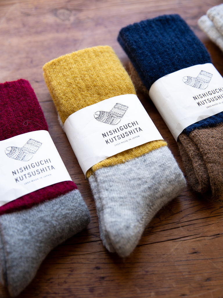Japanese Oslo Mohair Wool Pile Sock – Est Australia Pty Ltd